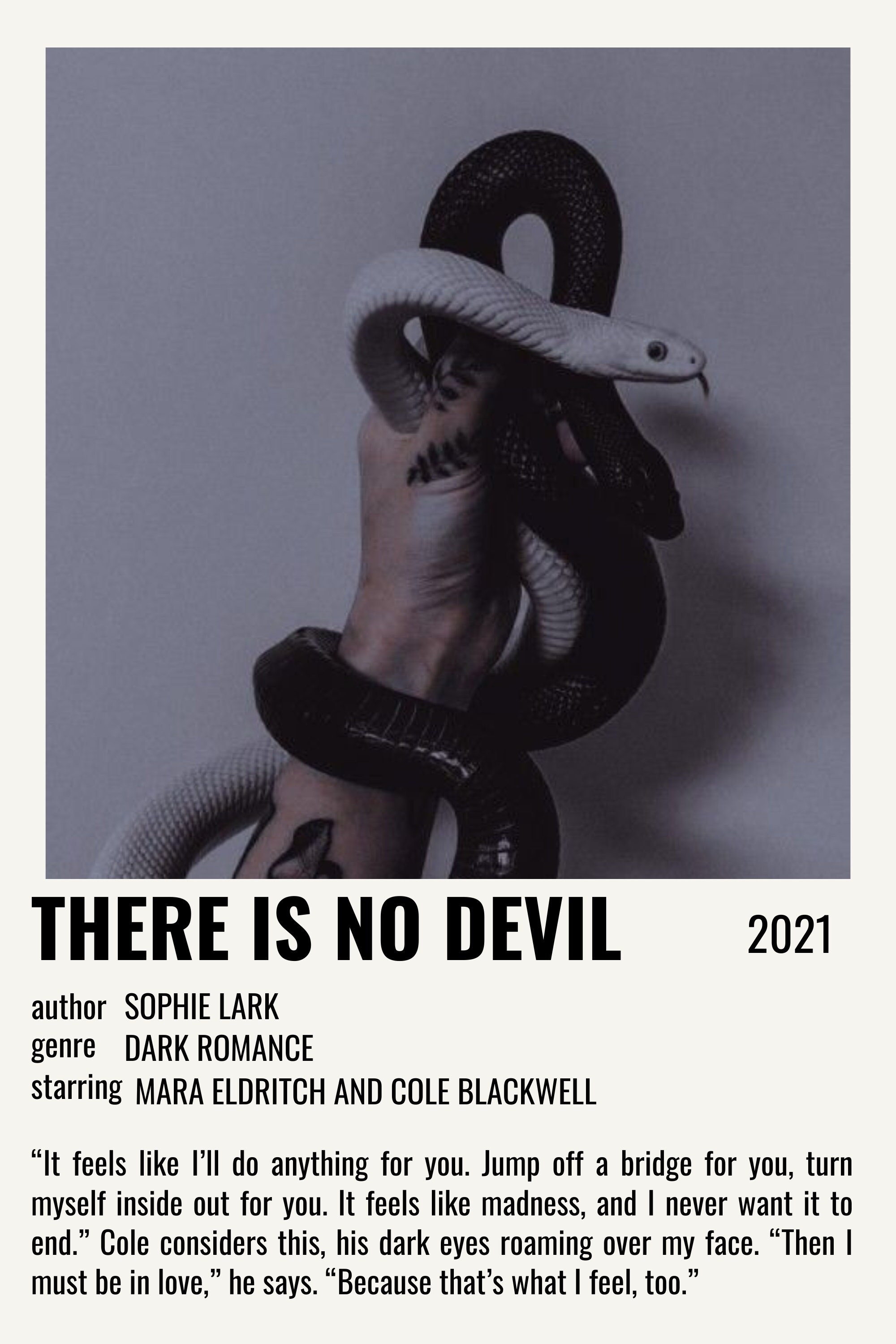 There is No Devil Inspired Movie Poster - Etsy