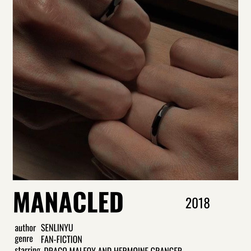 Manacled Book Cover - Etsy