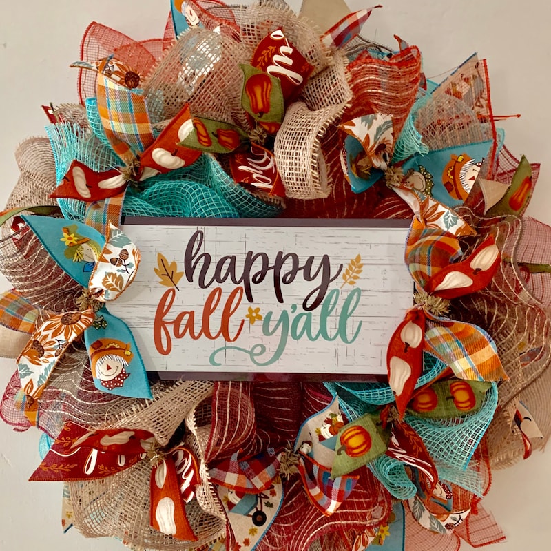 Autumn Wreath Kit - Etsy