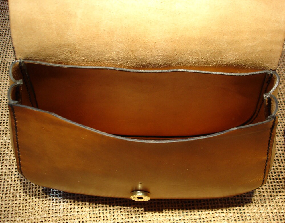 LEATHER HANDMADE BAG / Bag / Leather Bag / Handbag / Pouch Bag - Etsy