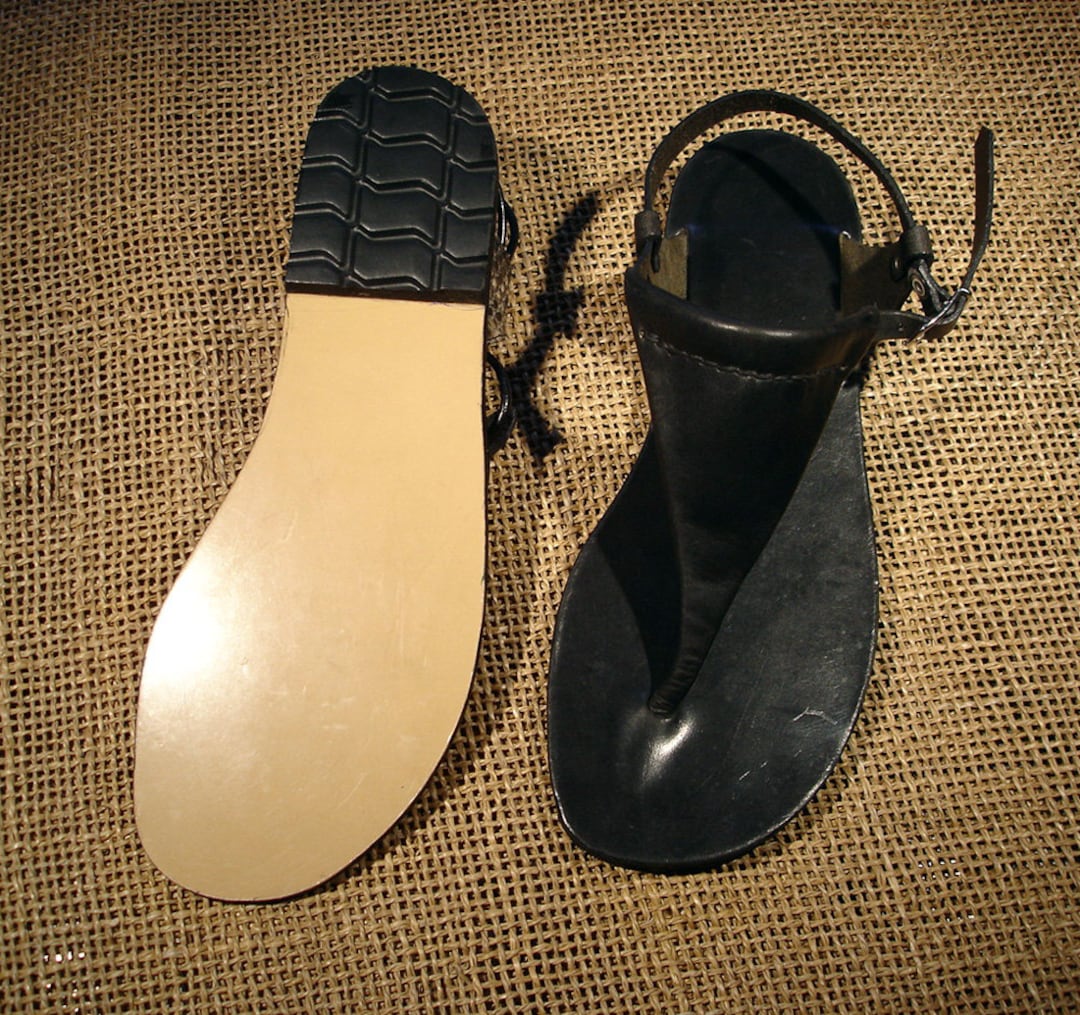 LEATHER SANDALS / Leather Handmade Sandals / Unisex Sandals / Female U ...
