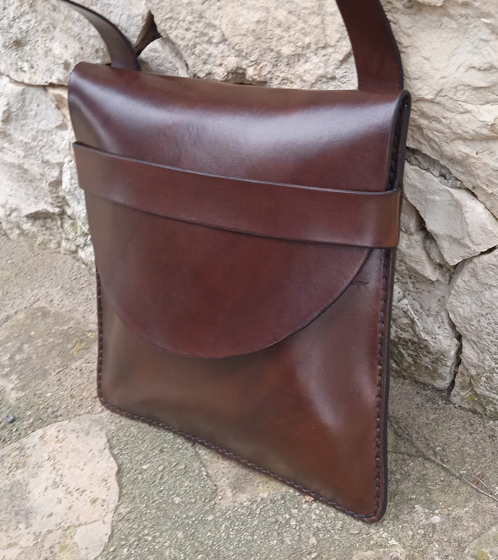 LEATHER HANDMADE BAG / Bag / Leather Bag / Leather Handbag / - Etsy