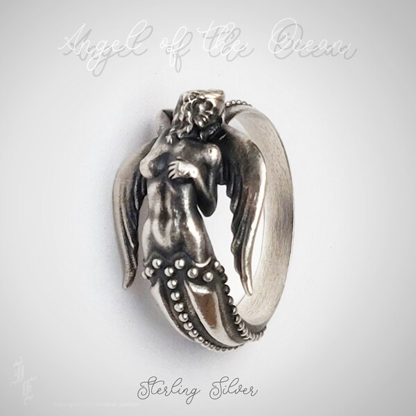 Mermaid Angel - Etsy