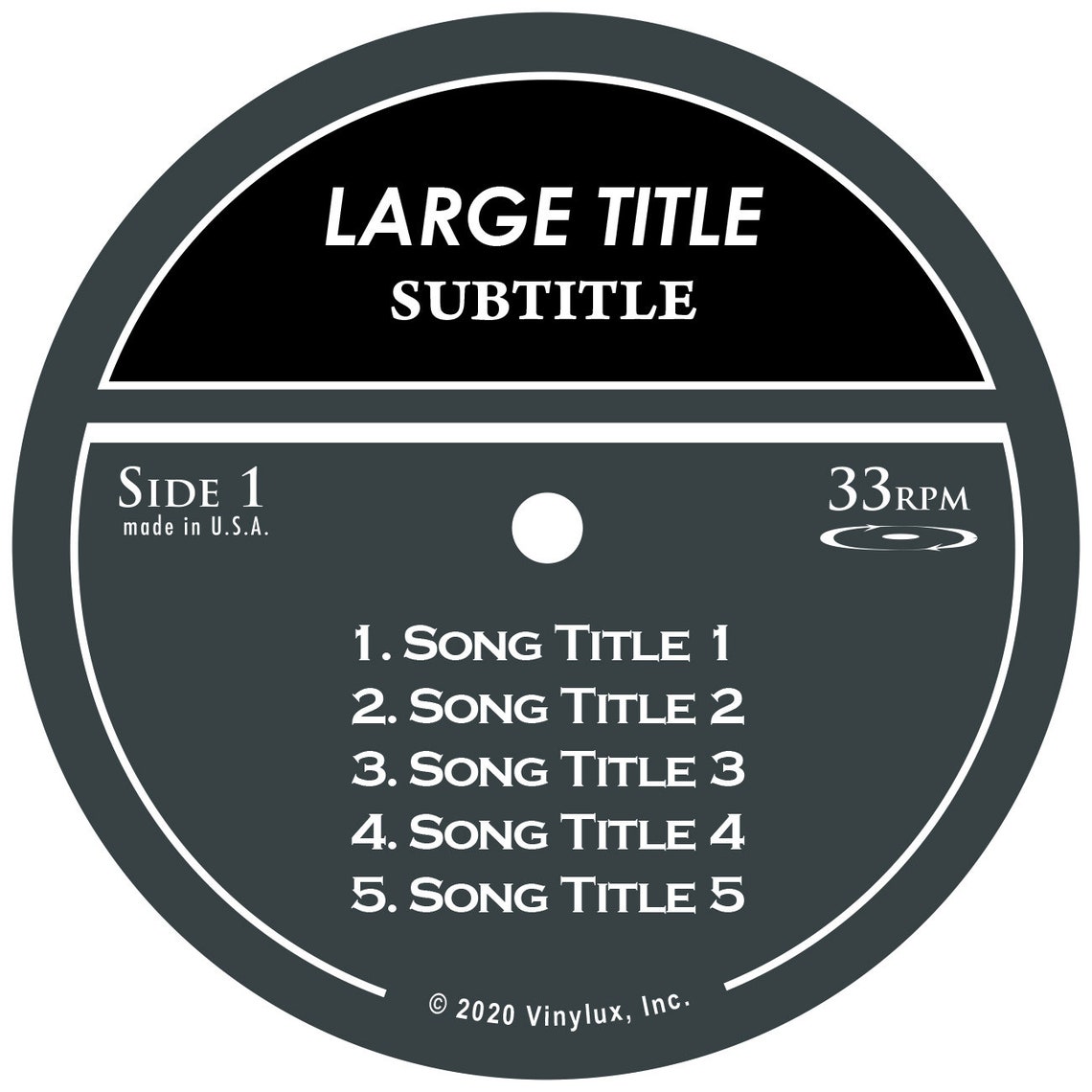 PERSONALIZED Authentic Framed Platinum Vinyl Record With | Etsy