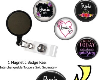 Magnetic Id Badge | Etsy