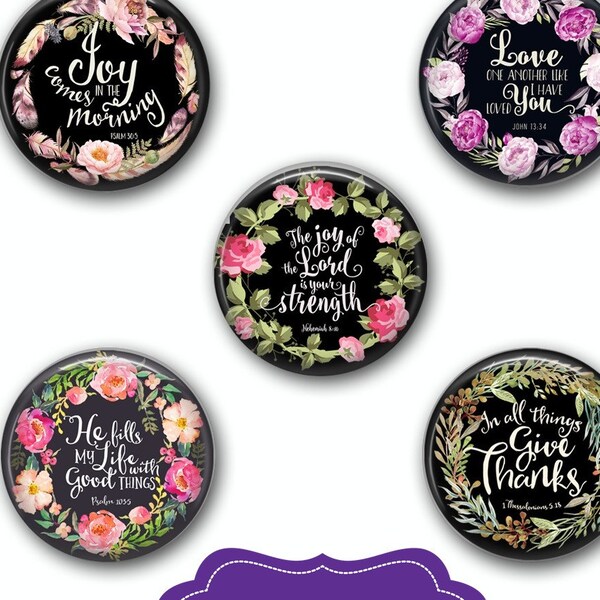 Bible Verse Magnets - Etsy