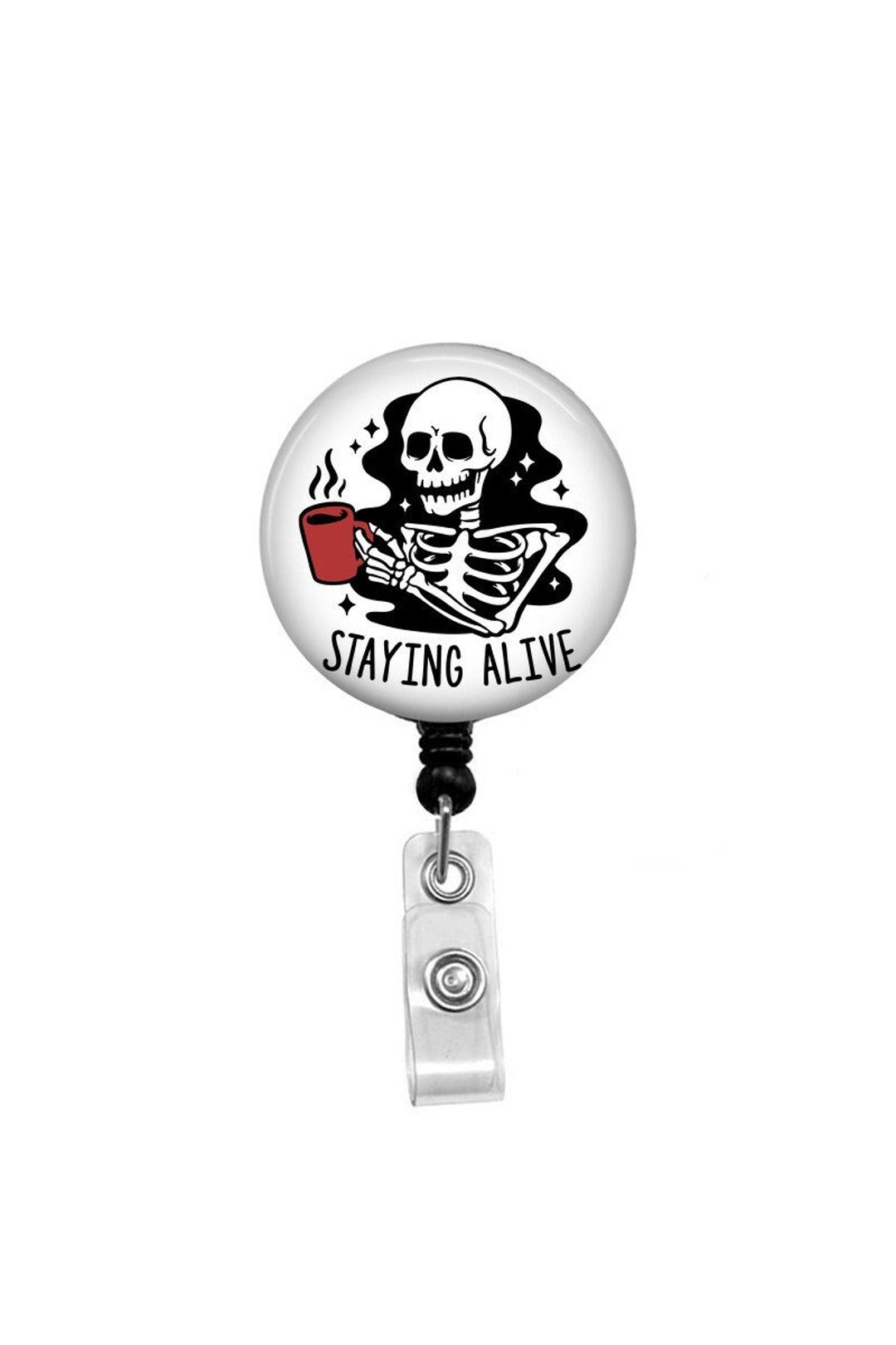 Retractable Badge Reel Funny ID Badge Badge Reels Funny - Etsy
