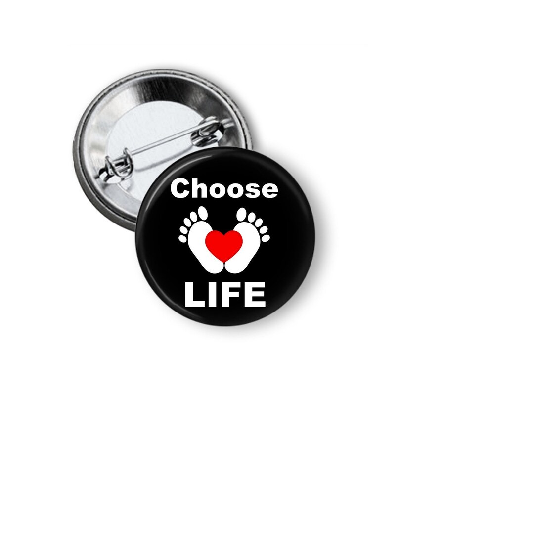 Pro Life Button Pro Life Pin Anti Abortion Pin Protect - Etsy