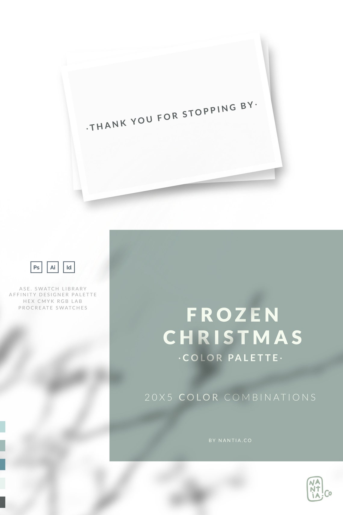 Palette Blue, Frozen Christmas, Color Palette, Color Palette Adobe ...