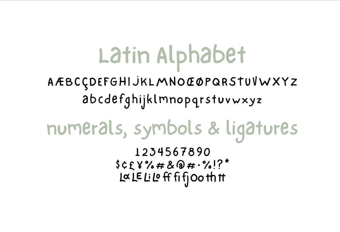 Greek Font, Cute Font, Doodles, Latin Extended, Handcrafted, Cool ...