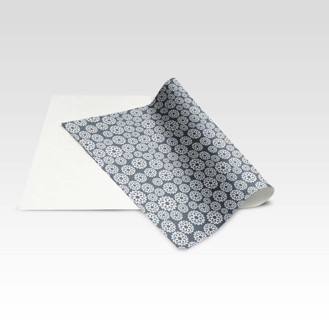 Christmas Gift Wrapping Paper Snowflake Pattern Gift Wrap | Etsy