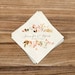 Fall Foliage Wedding Cocktail Napkins Personalized, Paper Napkins ...