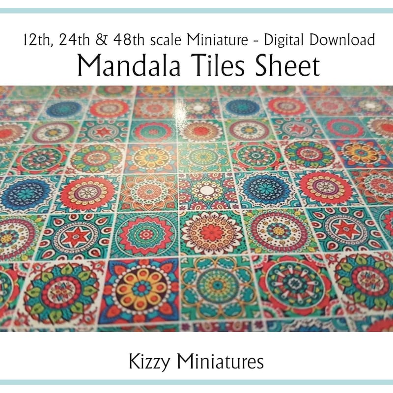 1.12 Scale Tiles - Etsy