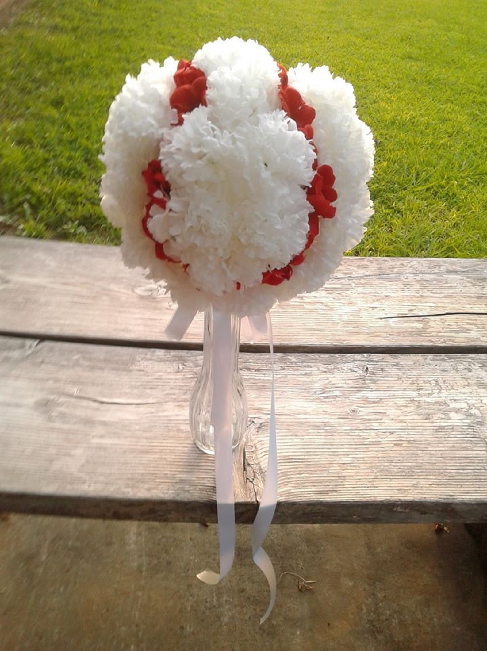 Baseball Ball Bouquet Flower Bouquet Baseball Wedding - Etsy