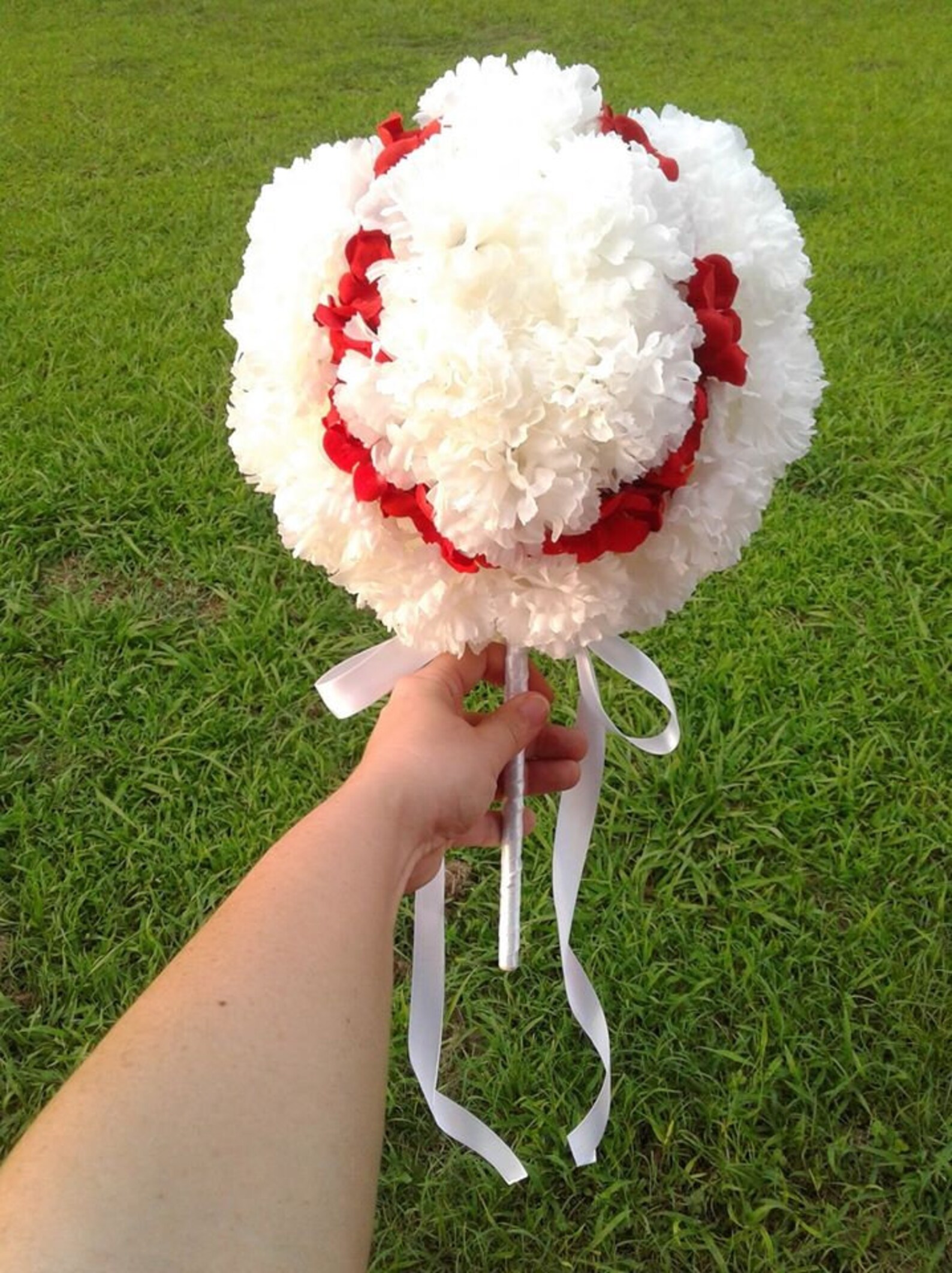 Baseball Ball Bouquet Flower Bouquet Baseball Wedding - Etsy