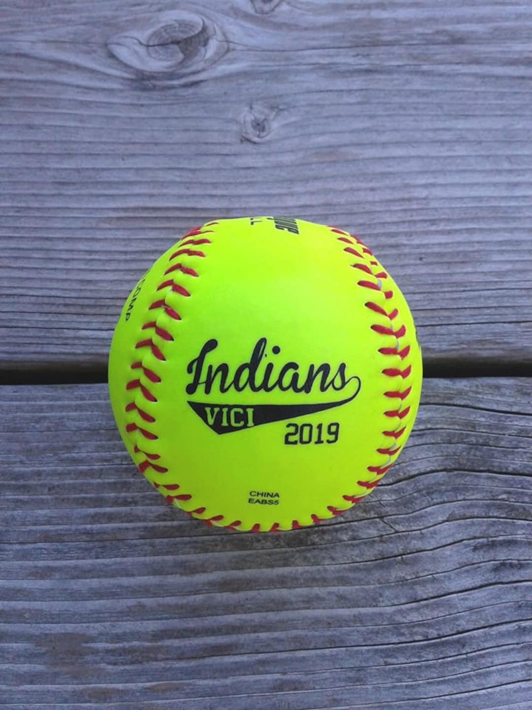 Custom Softball, Personalized Softball, Birth Announcement, Coach Gift ...