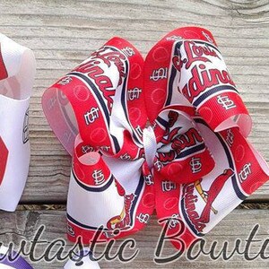 Baseball Bow, Softball Bow, Cubs Bow, NY Yankee Bow, Baseball Jojo Bow ...