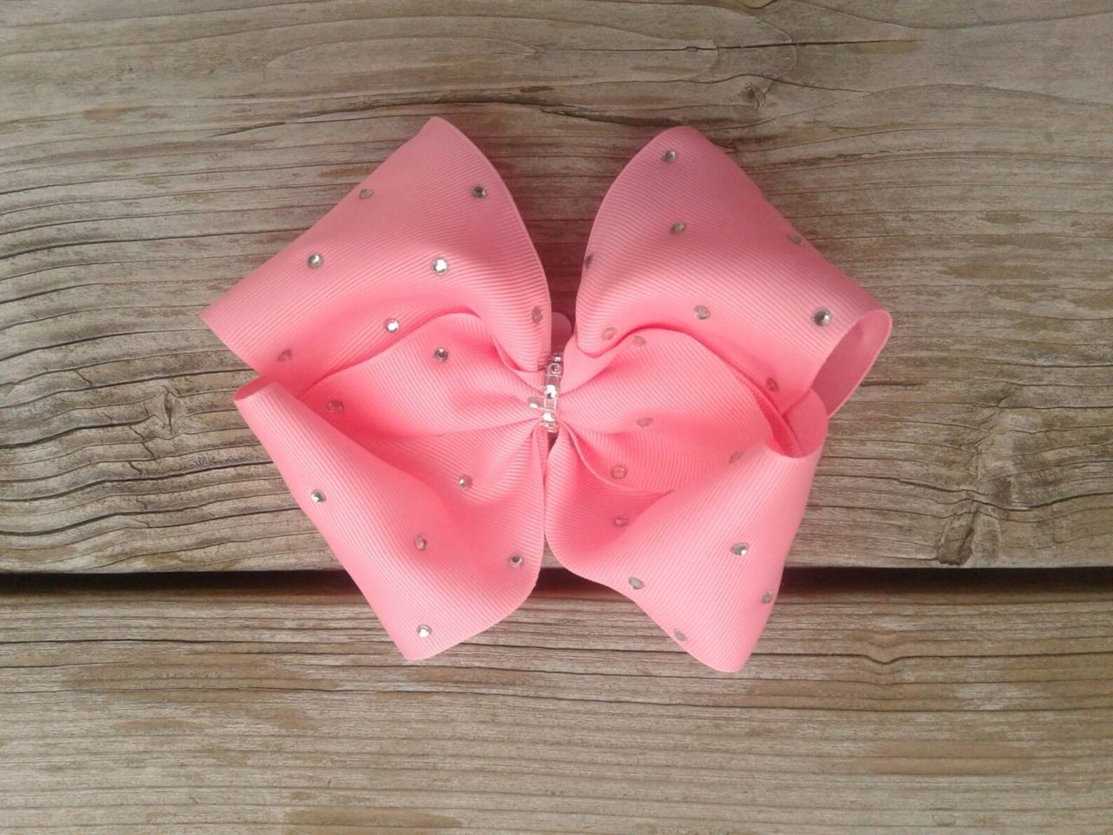 Rhinestone Bow Bling Jojo Bow Jojo Bow Bling Hair Bow | Etsy