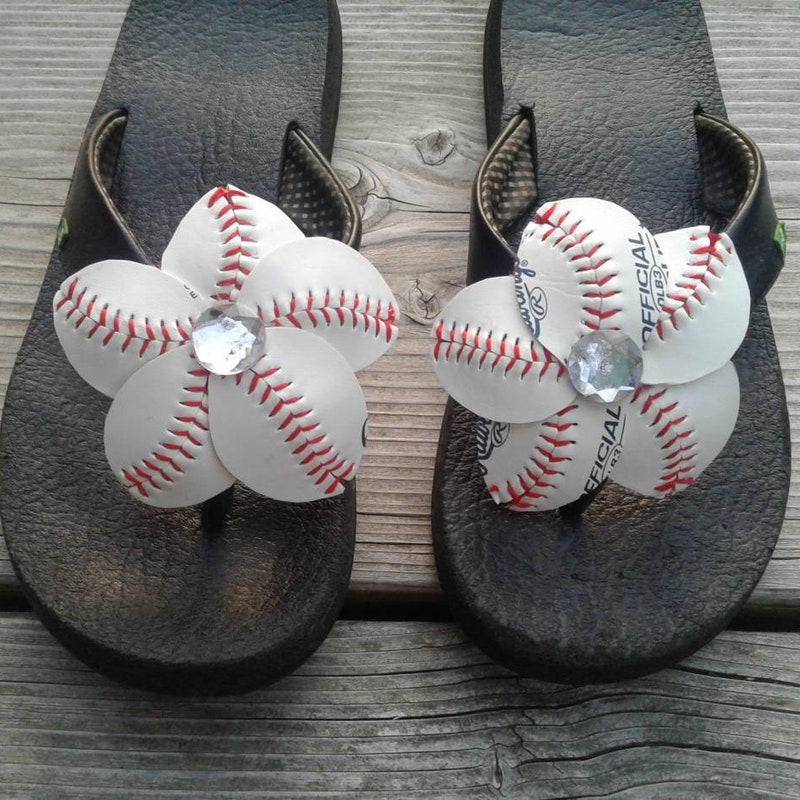 Baseball Flowers - Etsy