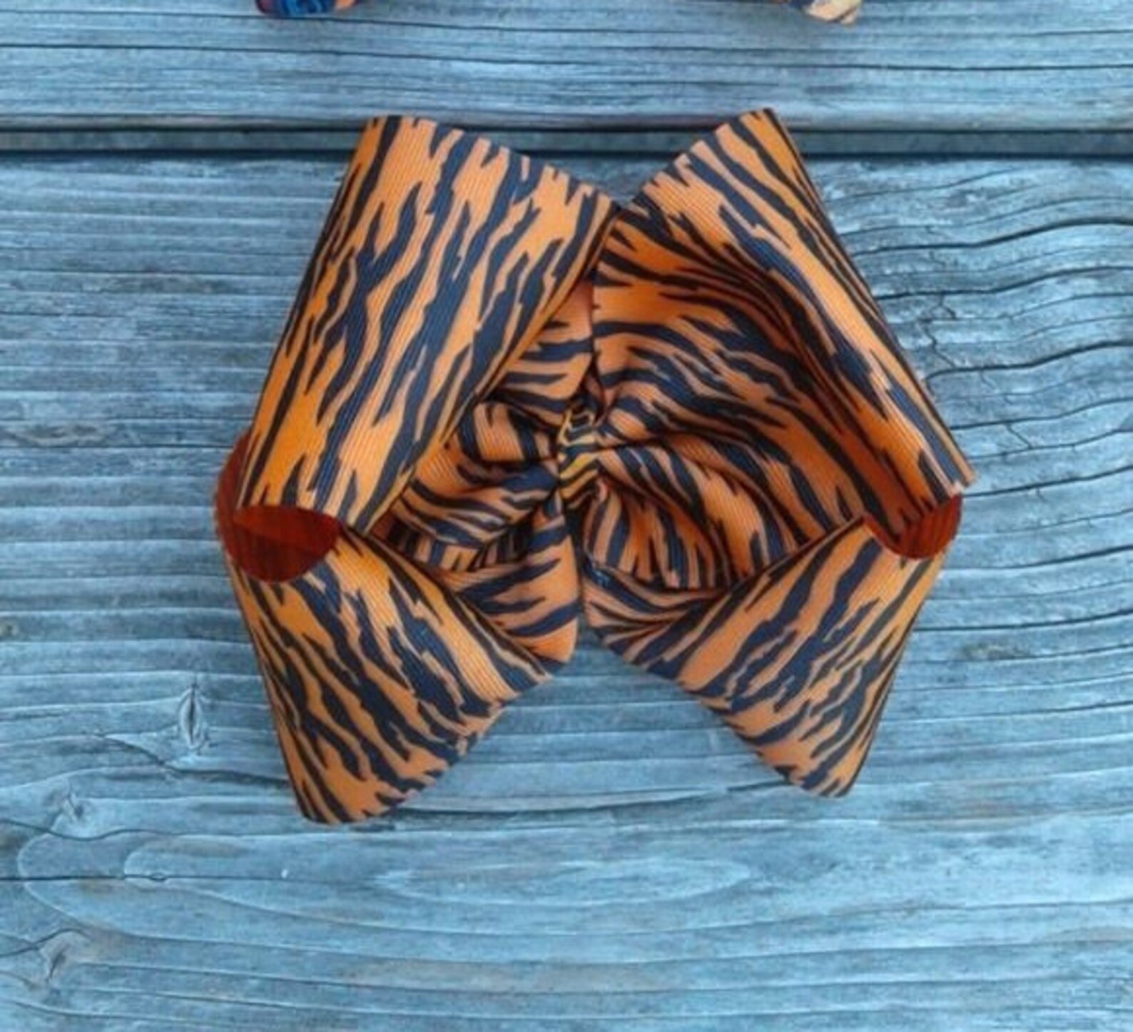 Tiger Bow Tiger Print Bow Joe Exotic Tiger King Bow Tiger | Etsy