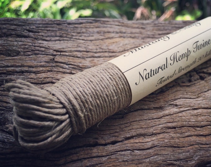 Natural Hemp Cord Twine String 1mm 23 Meter Roll Superior - Etsy