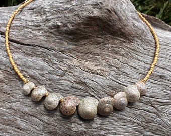 Handmade Hemp Shell Necklace With Cowrie Shells - Etsy