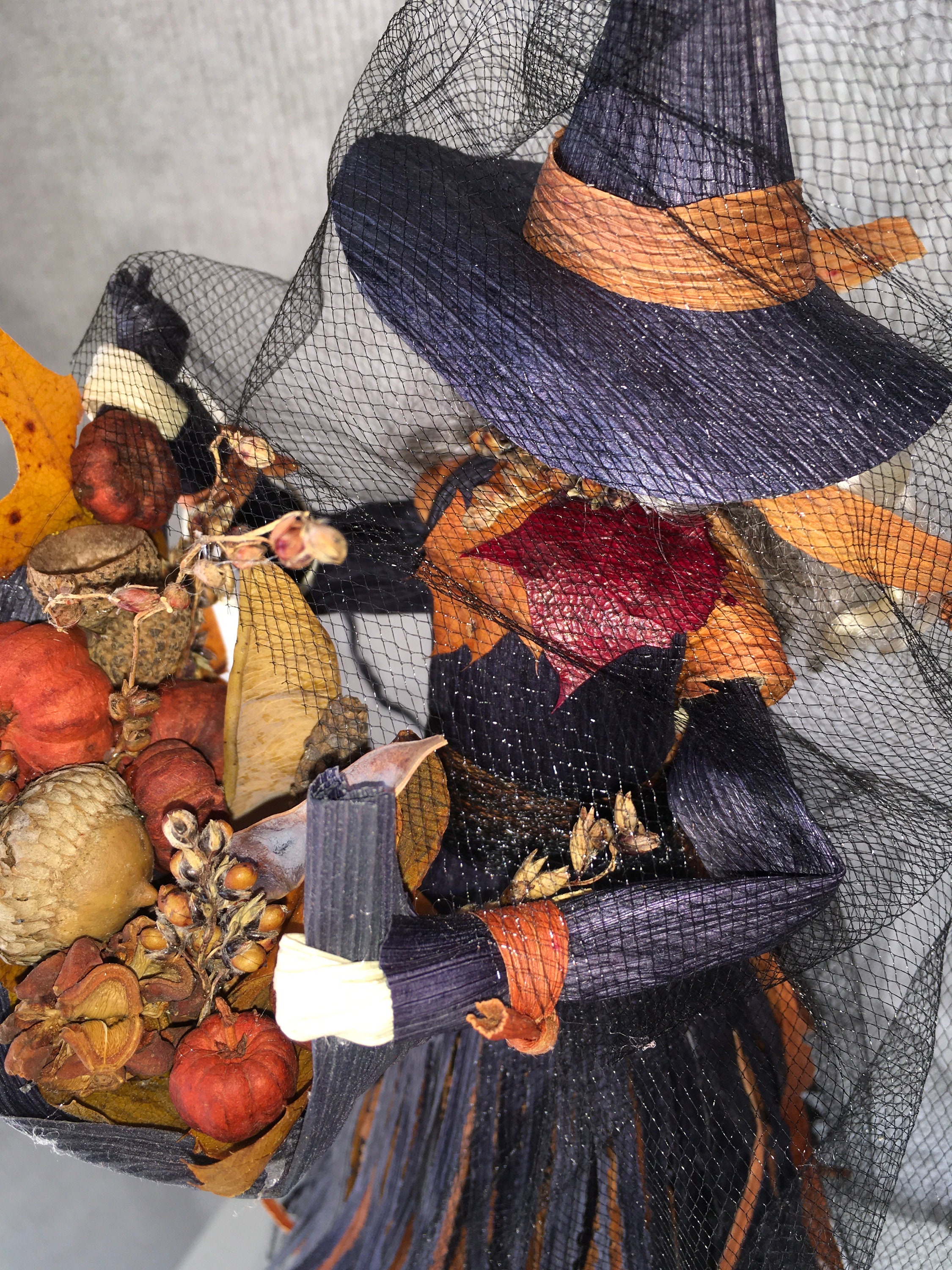 Samhain Witch, Corn Husk Samhain Witch, Samhain Corn Shuck Witch ...