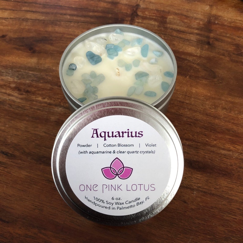 AQUARIUS GIFT BOX - Zodiac Astrology Kit, Birthday or Special Occasion ...