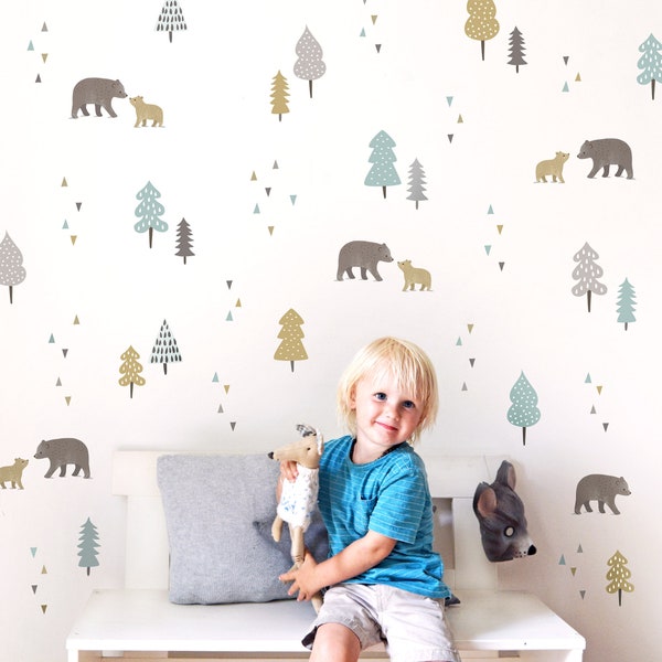 Mountain Wall Decal - Etsy UK