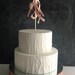 Jellyfish Cake Topper in Rose Gold Sequin and Blush Satin for Beach ...