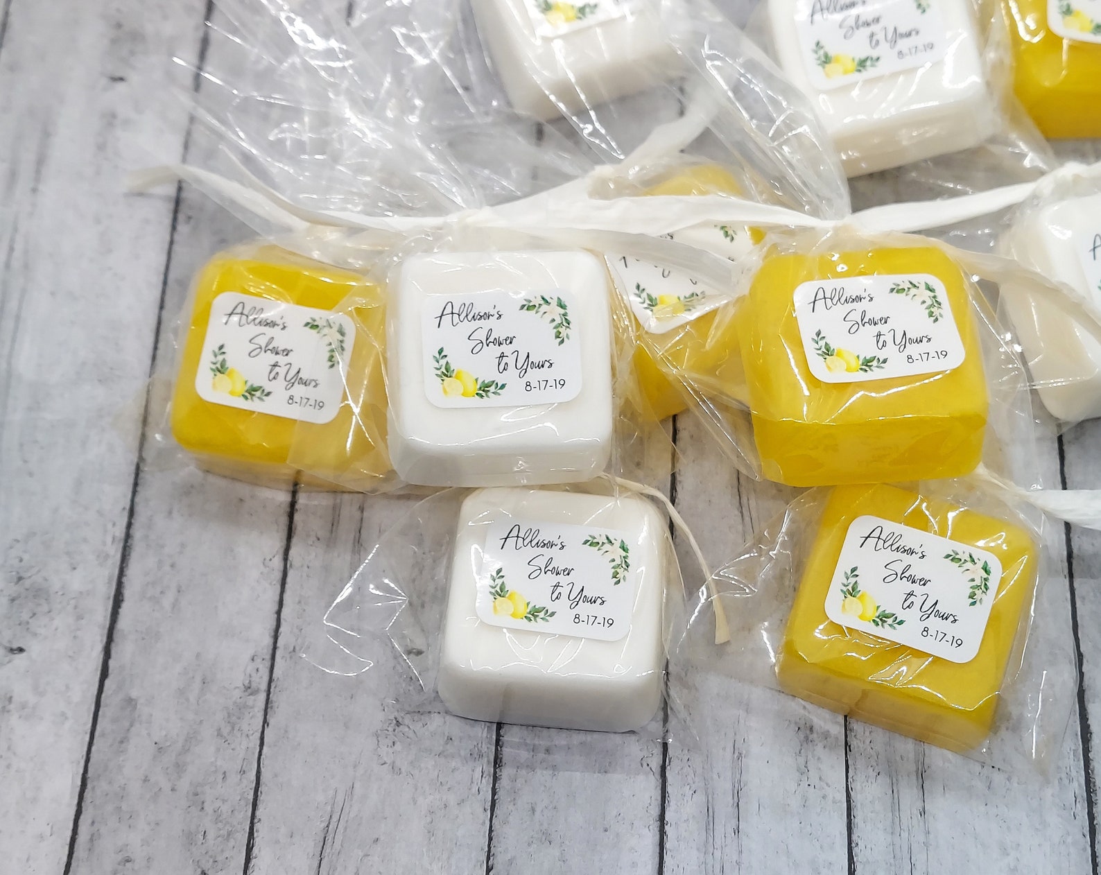 Lemon Baby Shower Favors Lemon Soap Favor Summer Baby | Etsy