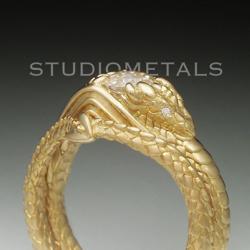 Dragon Wedding Ring Set - Etsy