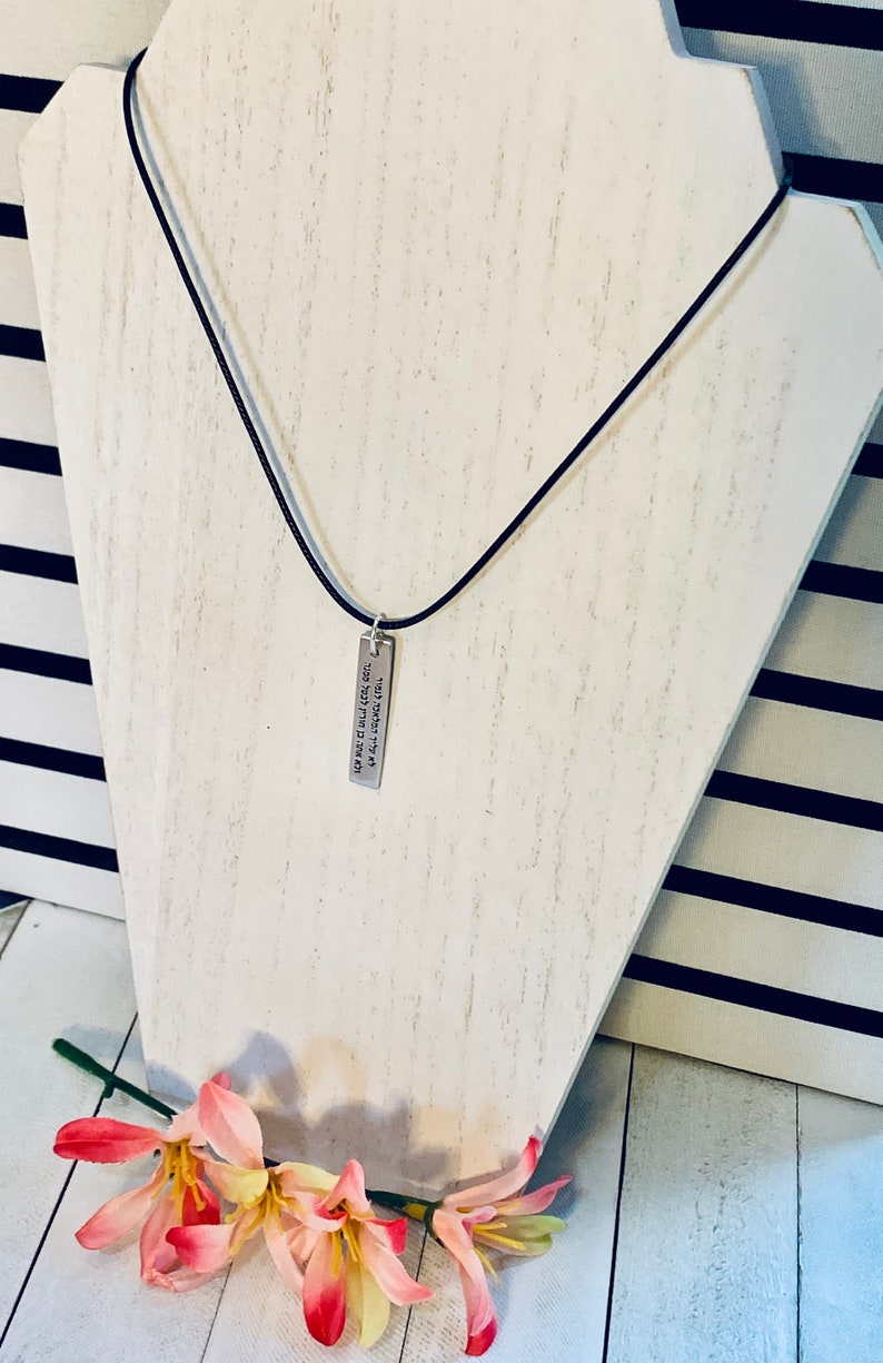 Lo Alecha Necklace (pirkei Avot)--"you Are Not Obligated to Complete ...