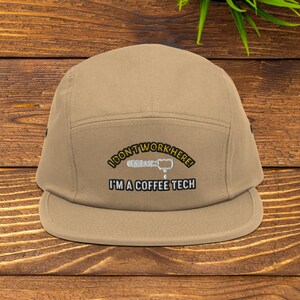 Coffee Tech Hat Multiple Colors, Coffee Hat, Barista Gift, Espresso Hat ...