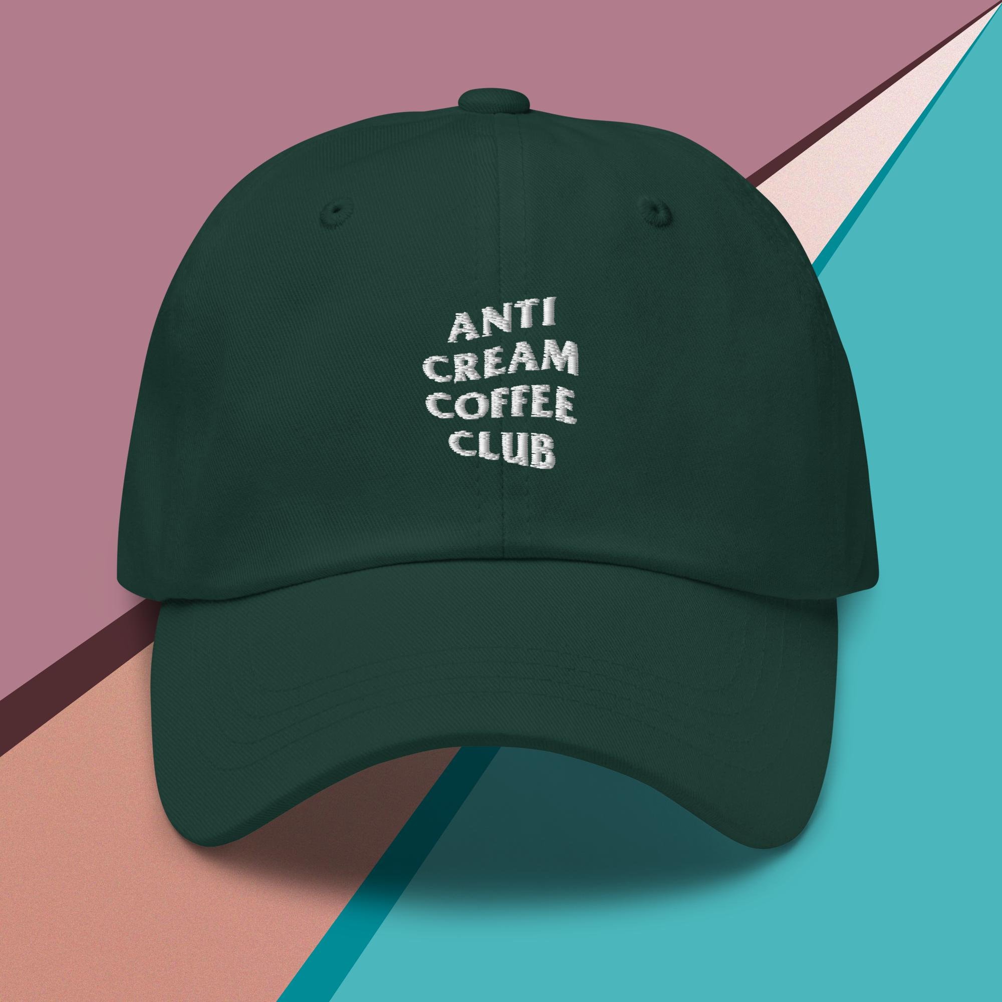 Anti Cream Coffee Club Hat, Coffee Lover Gift for Friend, Barista Gift ...
