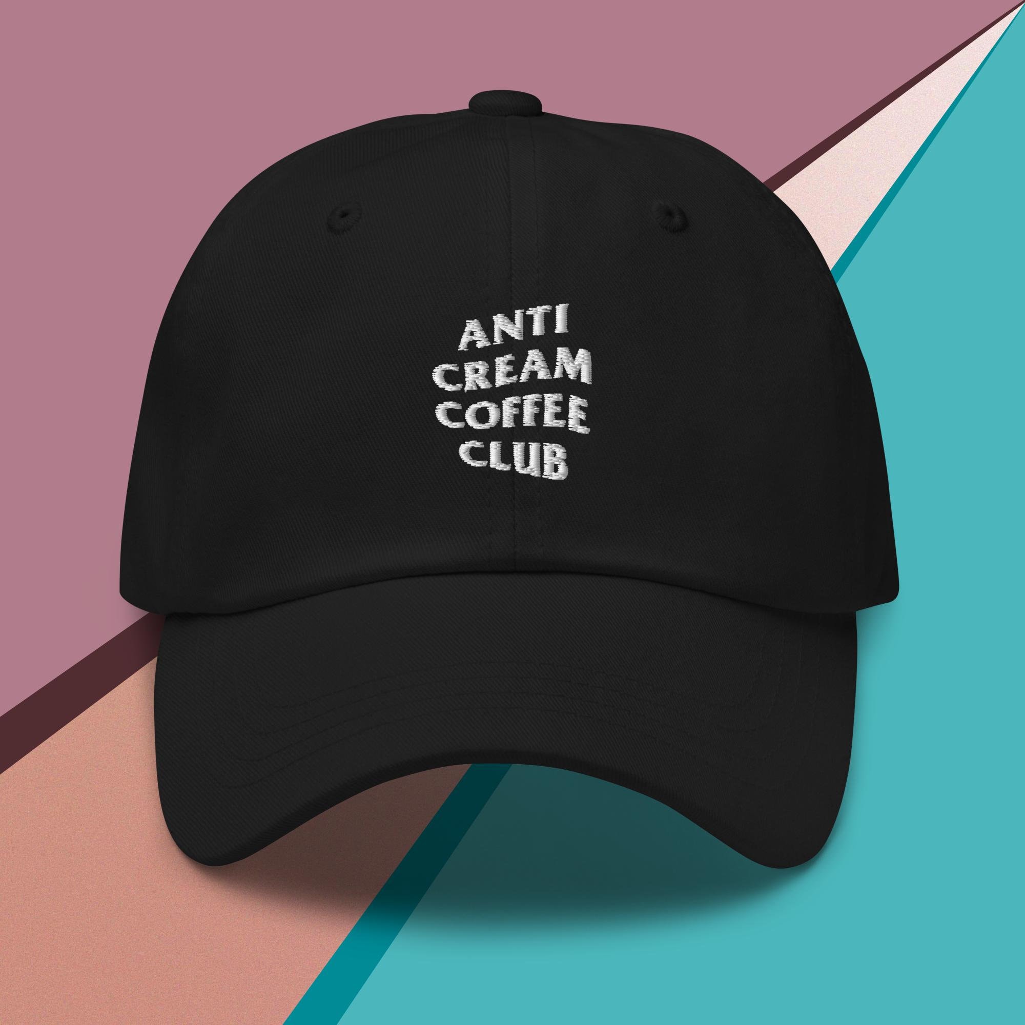 Anti Cream Coffee Club Hat, Coffee Lover Gift for Friend, Barista Gift ...