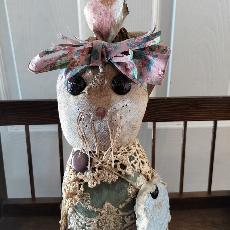 Primitive Rabbit - Etsy