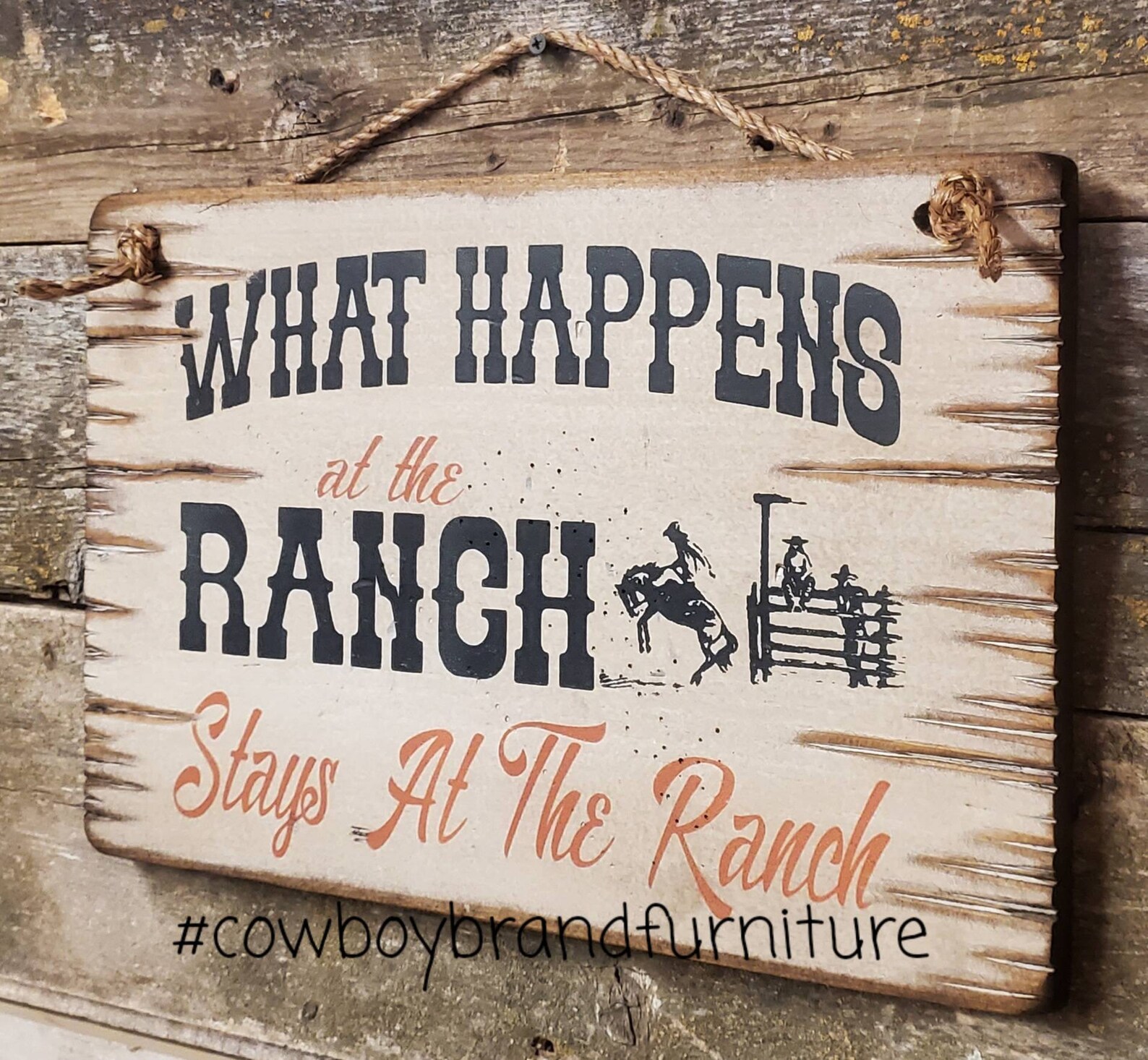 What Happens at the Ranch... Stays at the Ranch Western | Etsy