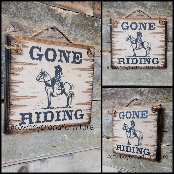 Gone Riding - Etsy