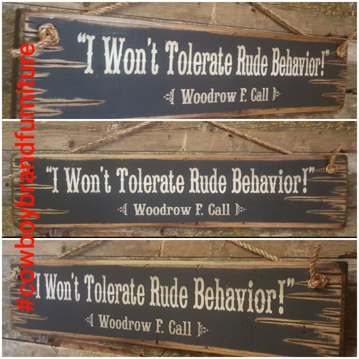 I Won't Tolerate Rude Behavior-Woodrow F. Call Lonesome | Etsy