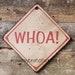 Whoa, Western, Antiqued, Wooden Sign - Etsy