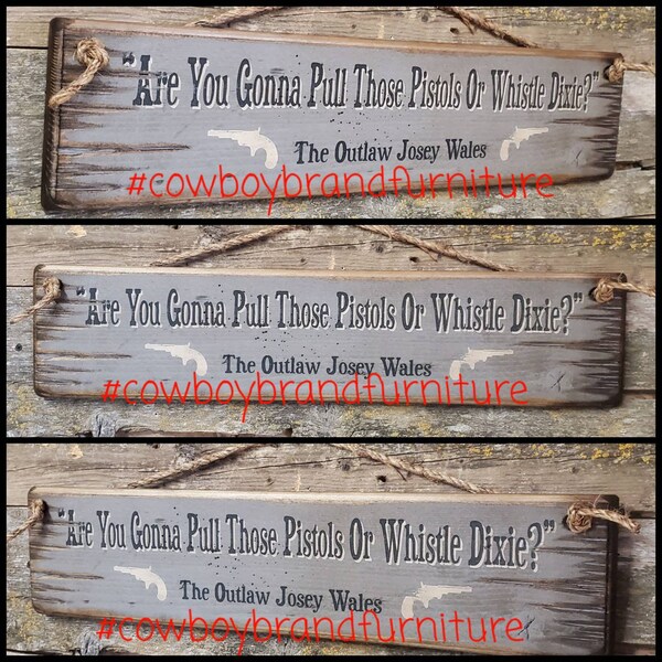 Outlaw Sign - Etsy