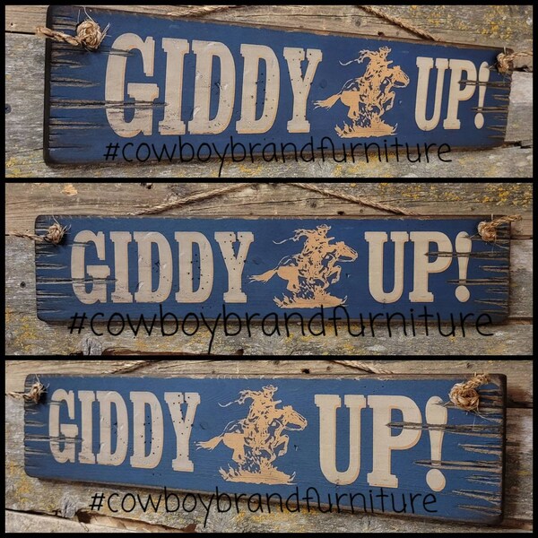 Cowboy Signs - Etsy
