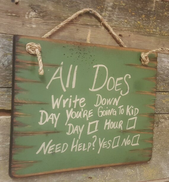 Ll Does Write Down Day You Re Going To Kid Day Hour Etsy