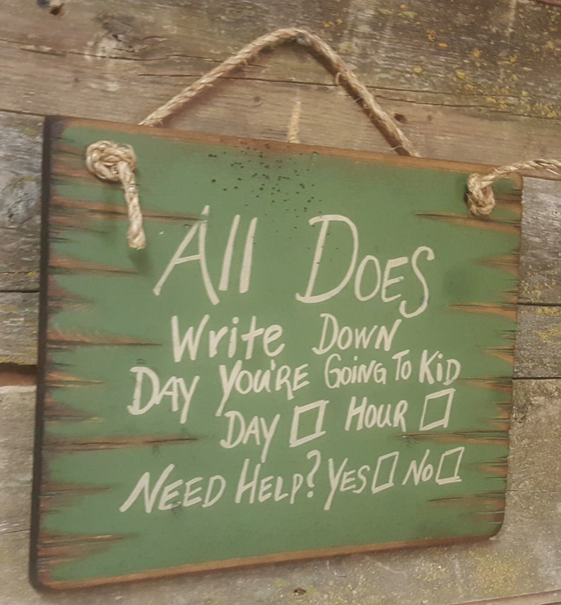 Ll Does Write Down Day You're Going To Kid Day Hour | Etsy