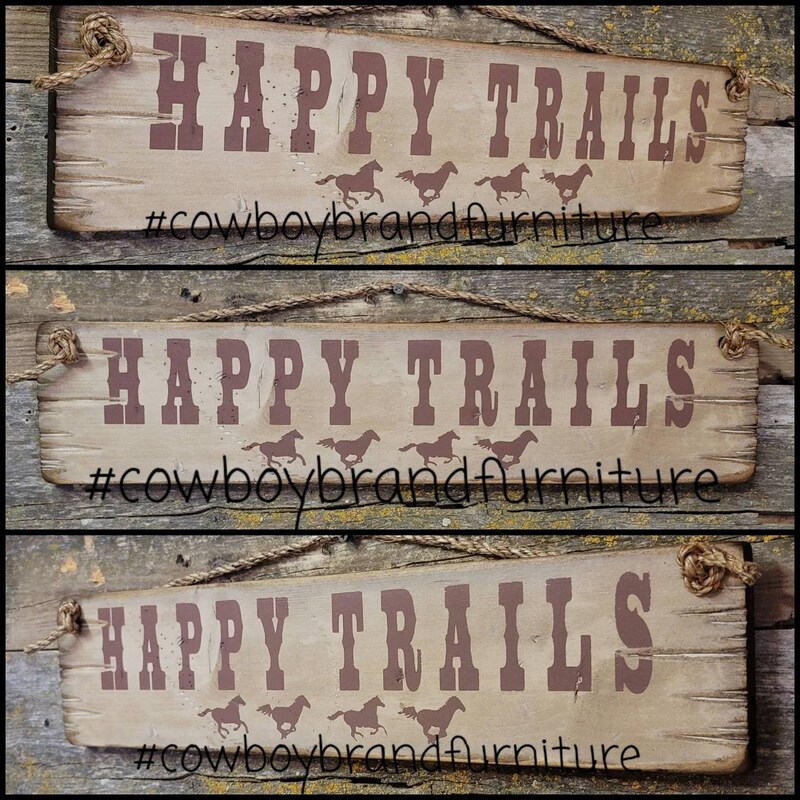 Happy Trails to You - Etsy