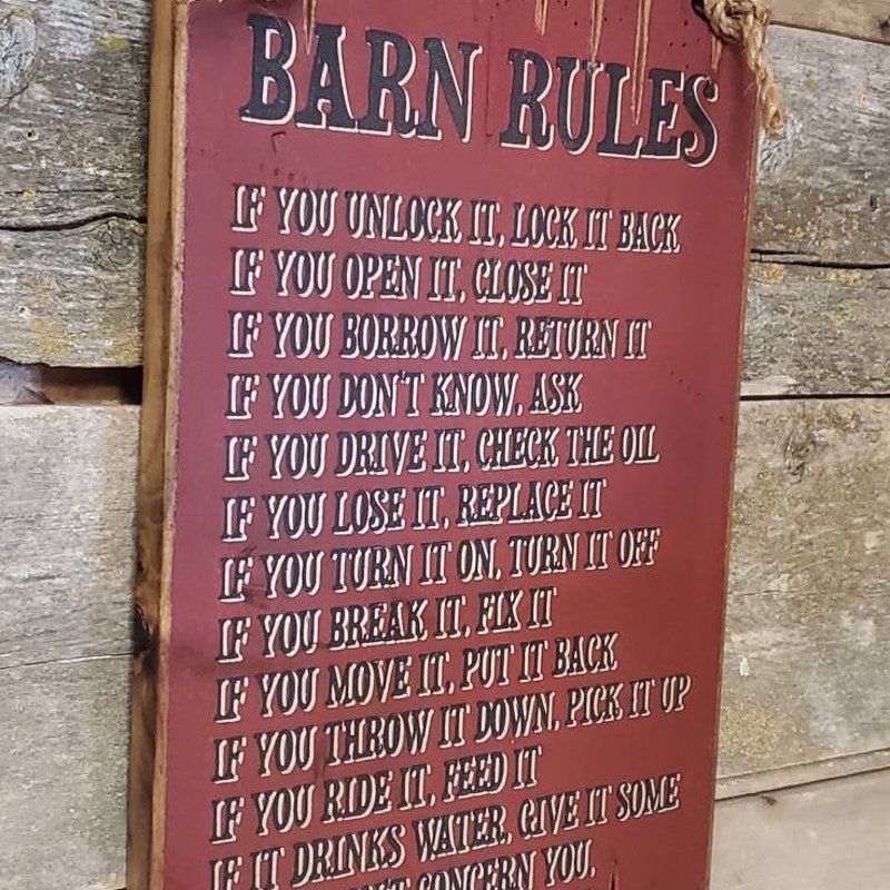 Barn Signs - Etsy