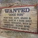 WANTED, Good Man, Humorous, Western Wooden Sign, Wanted Ad - Etsy