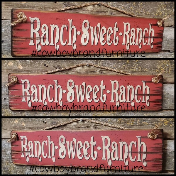 Ranch Sign - Etsy