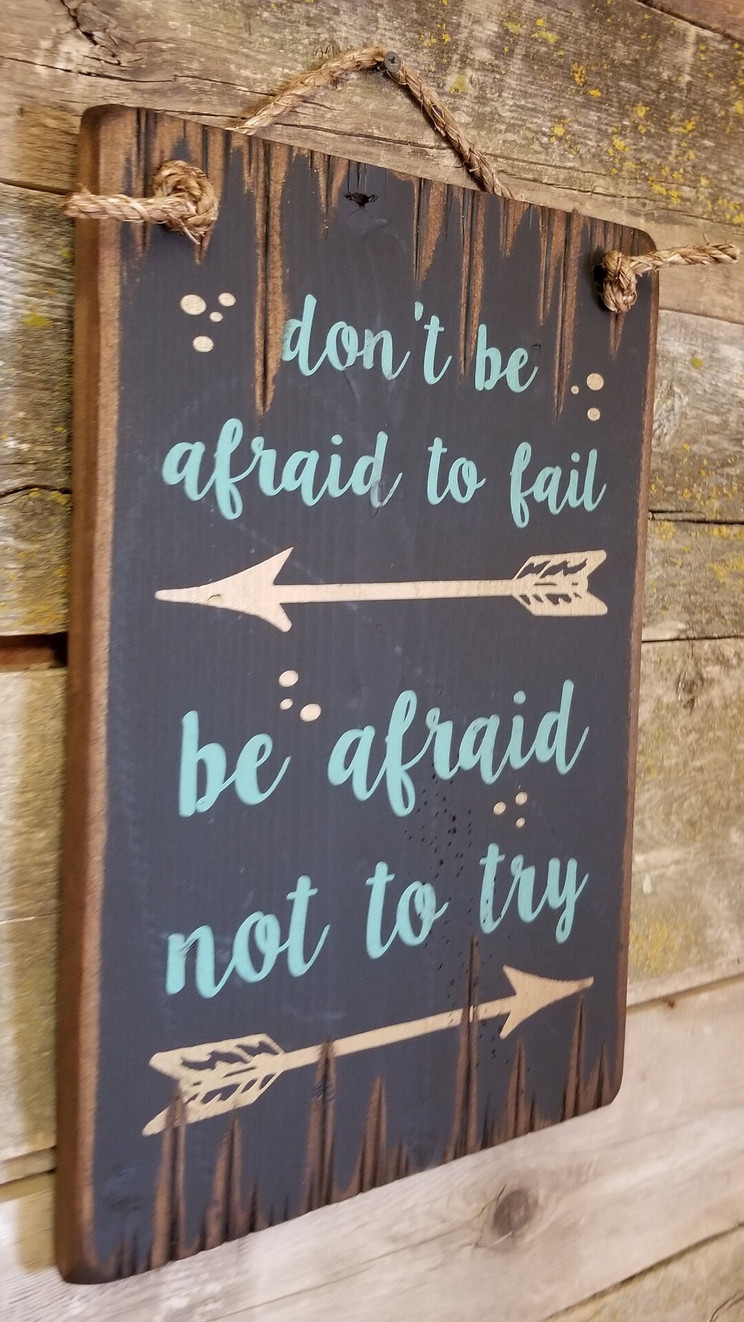 Don't Be Afraid to Fail, Be Afraid Not to Try, Inspirational Teen ...
